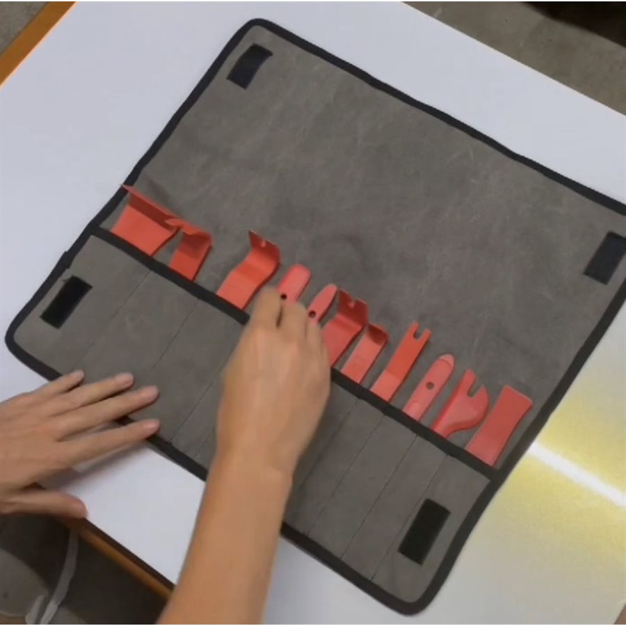 PANEL REMOVAL KIT, 11-TOOLS AND HIGH QUALITY POUCH